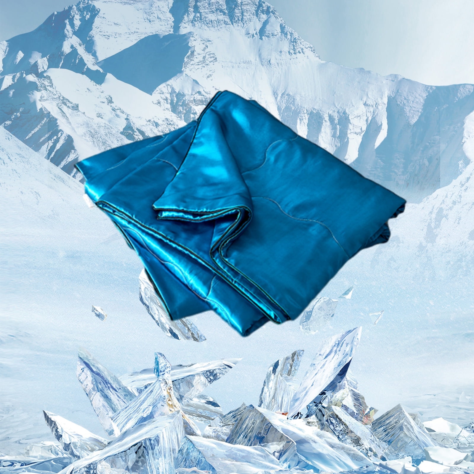 EDHITNR Summer Cooling Comforter, Breathable Ice Silk Quilt for Hot ...