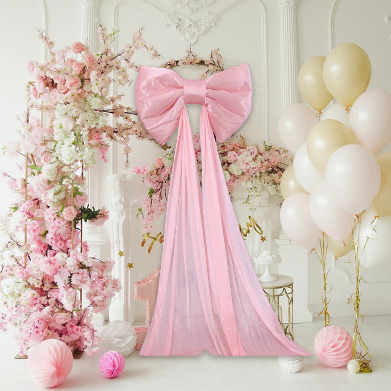 EDHITNR Super Large Bow Decoration, Giant Hanging Bow for Wedding Party ...