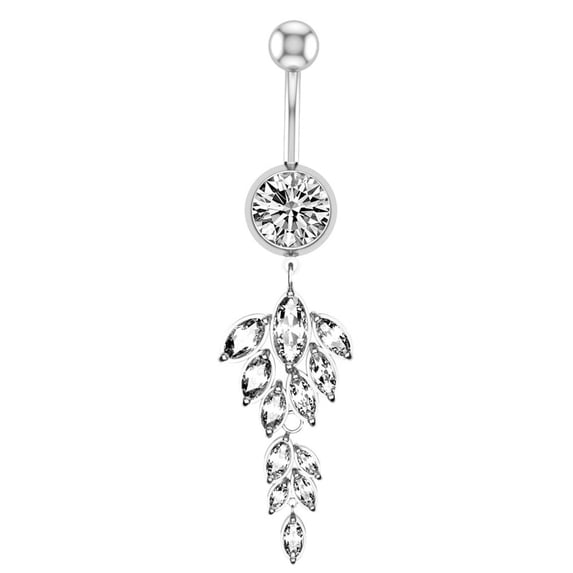 EDHITNR Surgical Steel Belly Button Rings, Updated Navel Piercing ...