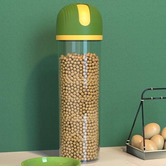 EDHITNR Tall Clear Airtight Food Storage Jar, Pasta Spaghetti Container ...