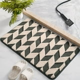 EDHITNR Thick Absorbent Bathroom Rug, Water Absorbent Door Mat for ...
