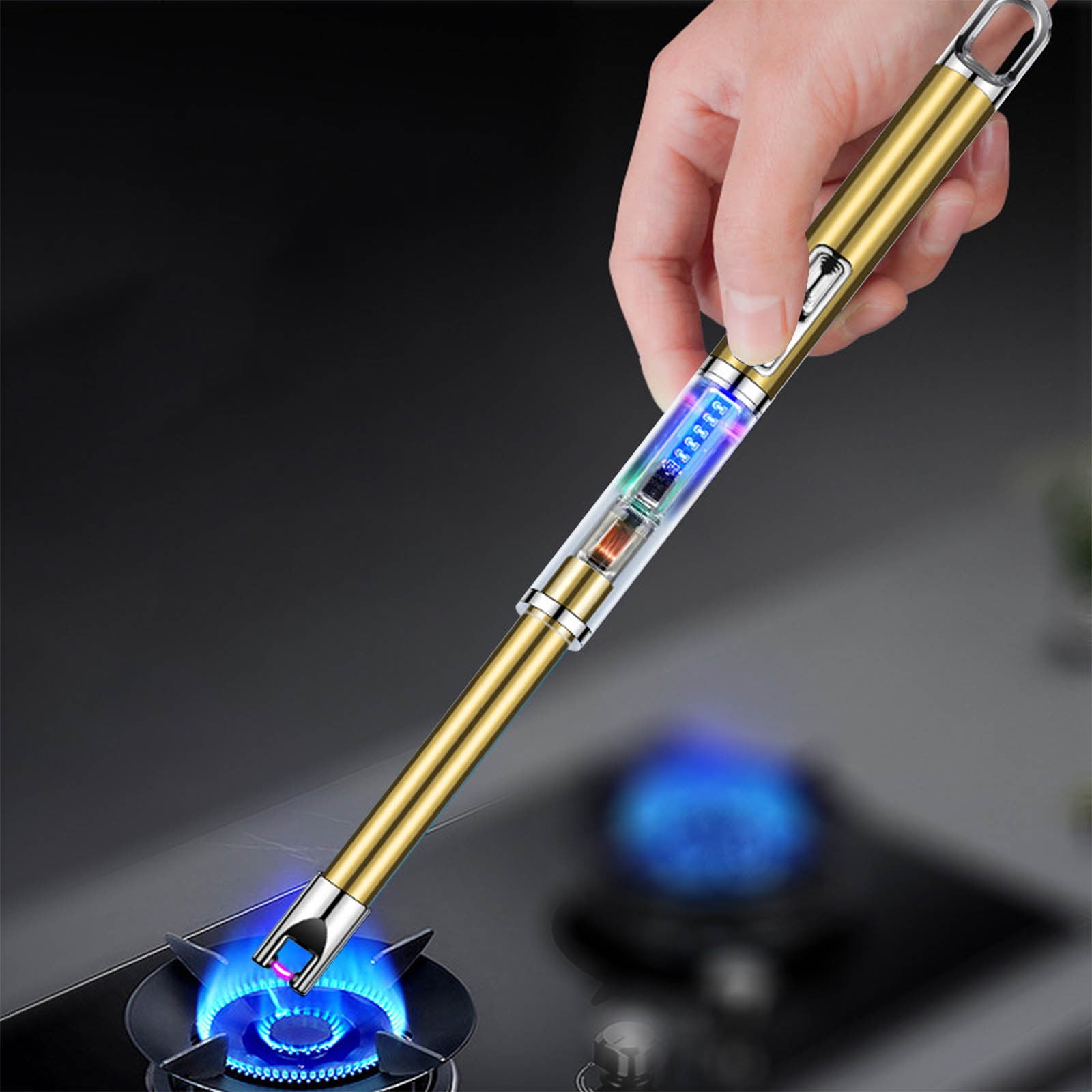 EDHITNR USB Rechargeable Lighter, Windproof Electronic Igniter for ...