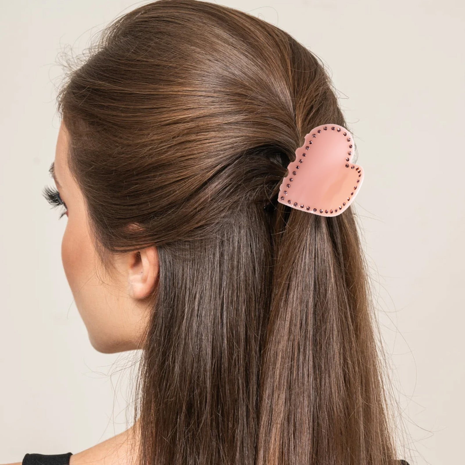 EDHITNR Valentine's Day Heart Hair Clips, Romantic Holiday Hair ...