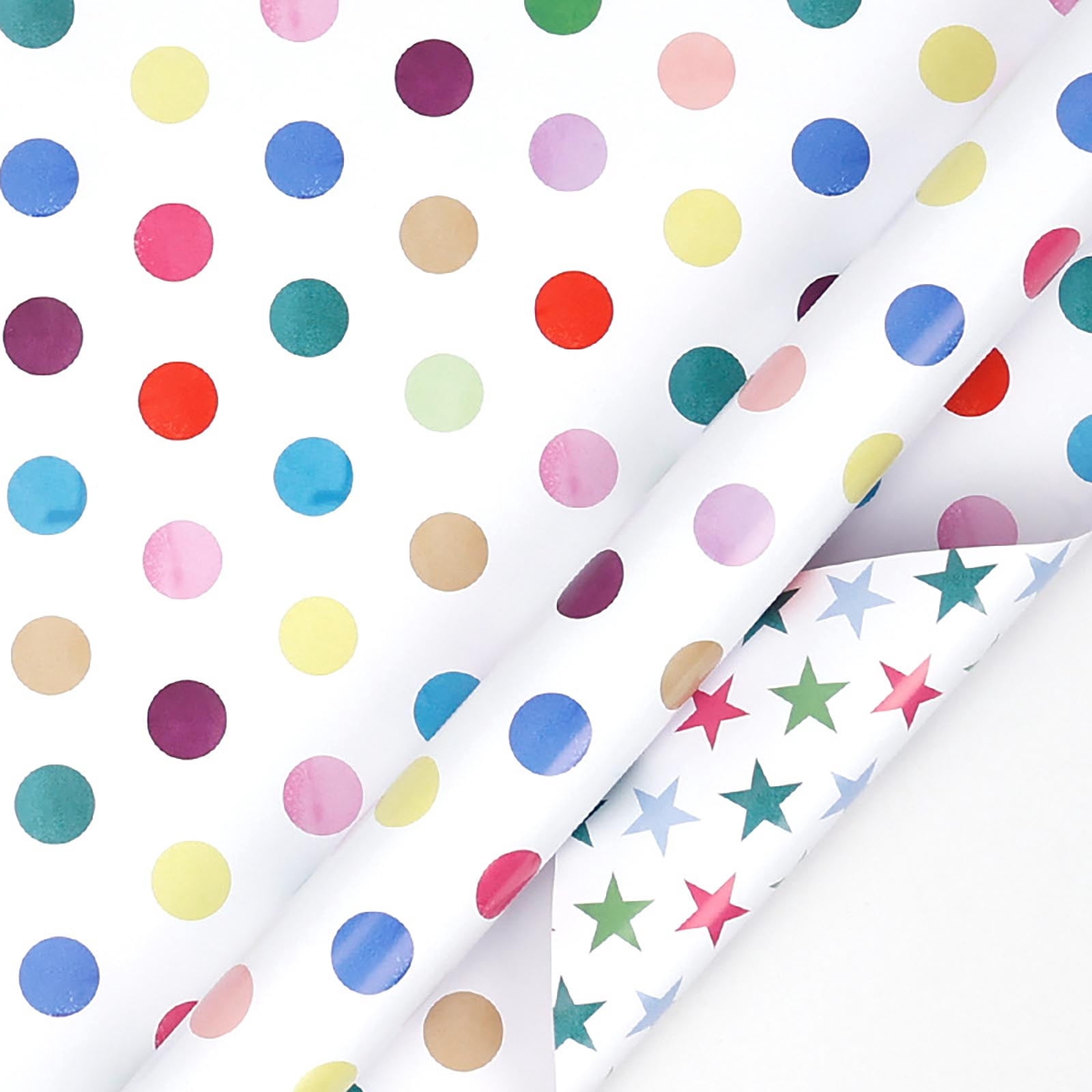 EDHITNR Watercolor Gift Wrap Paper, Double-Sided Thick Wrapping Paper ...