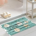 EDHITNR Welcome Doormat Home Carpet Decor HD Print Flannel Soft Living ...