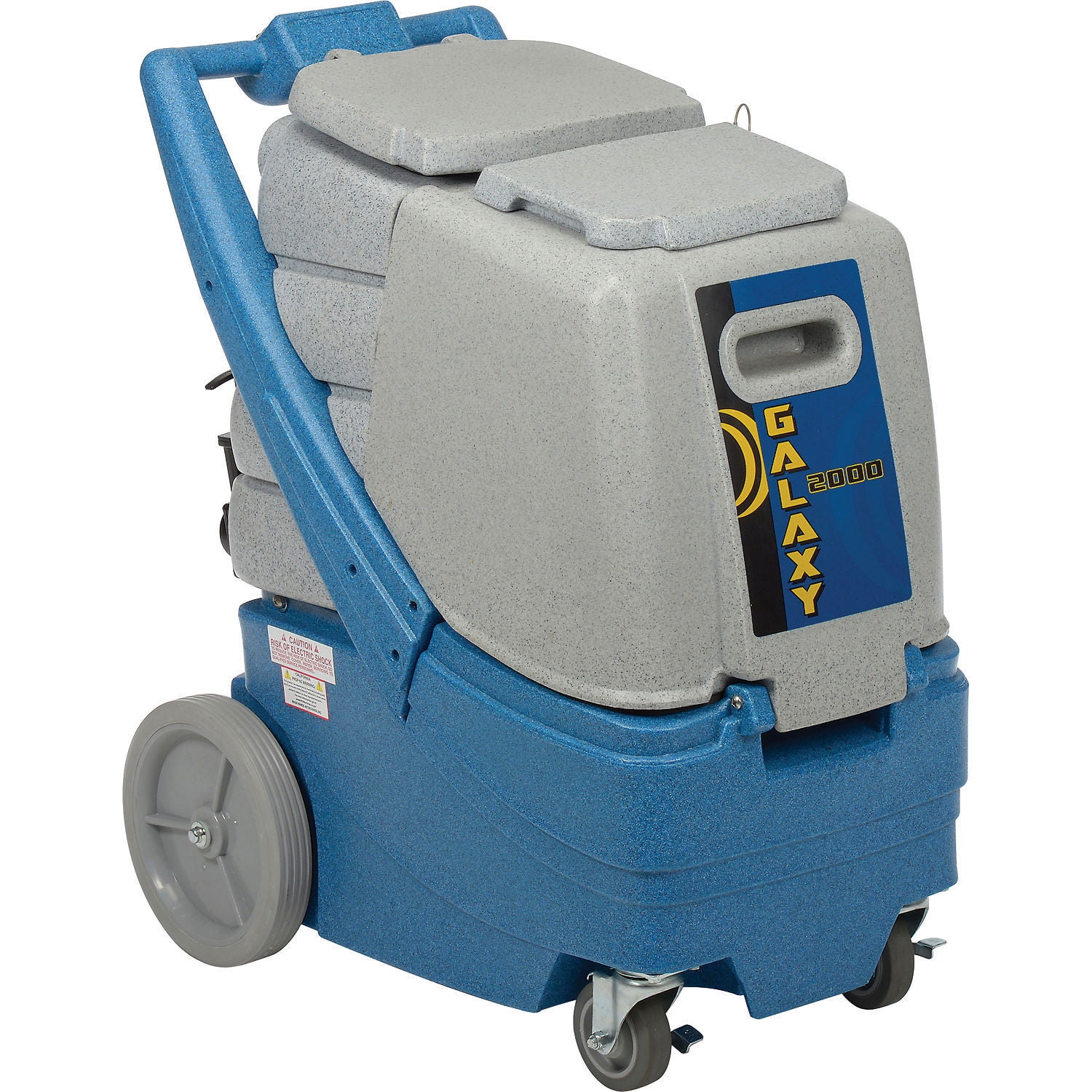EDIC 2000IX-HR Galaxy 12 Gallon Box Carpet Extractor, 220 PSI Pump, 185 ...
