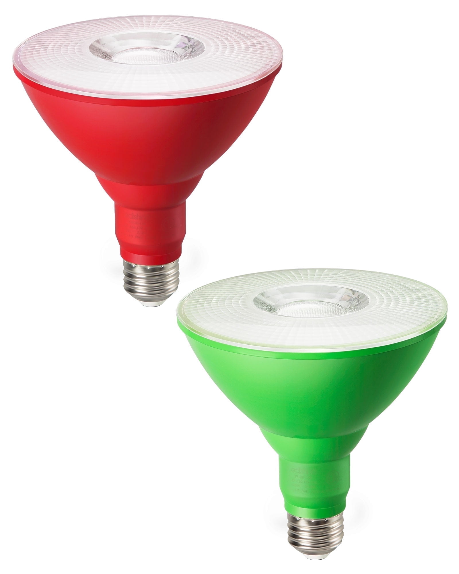 EDISHINE Colored Bright Spotlight LED Bulbs, Outdoor Use, 18W (120W ...