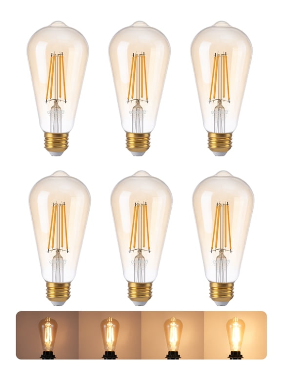 LED Vintage Light Bulbs in LED Light Bulbs - Walmart.com