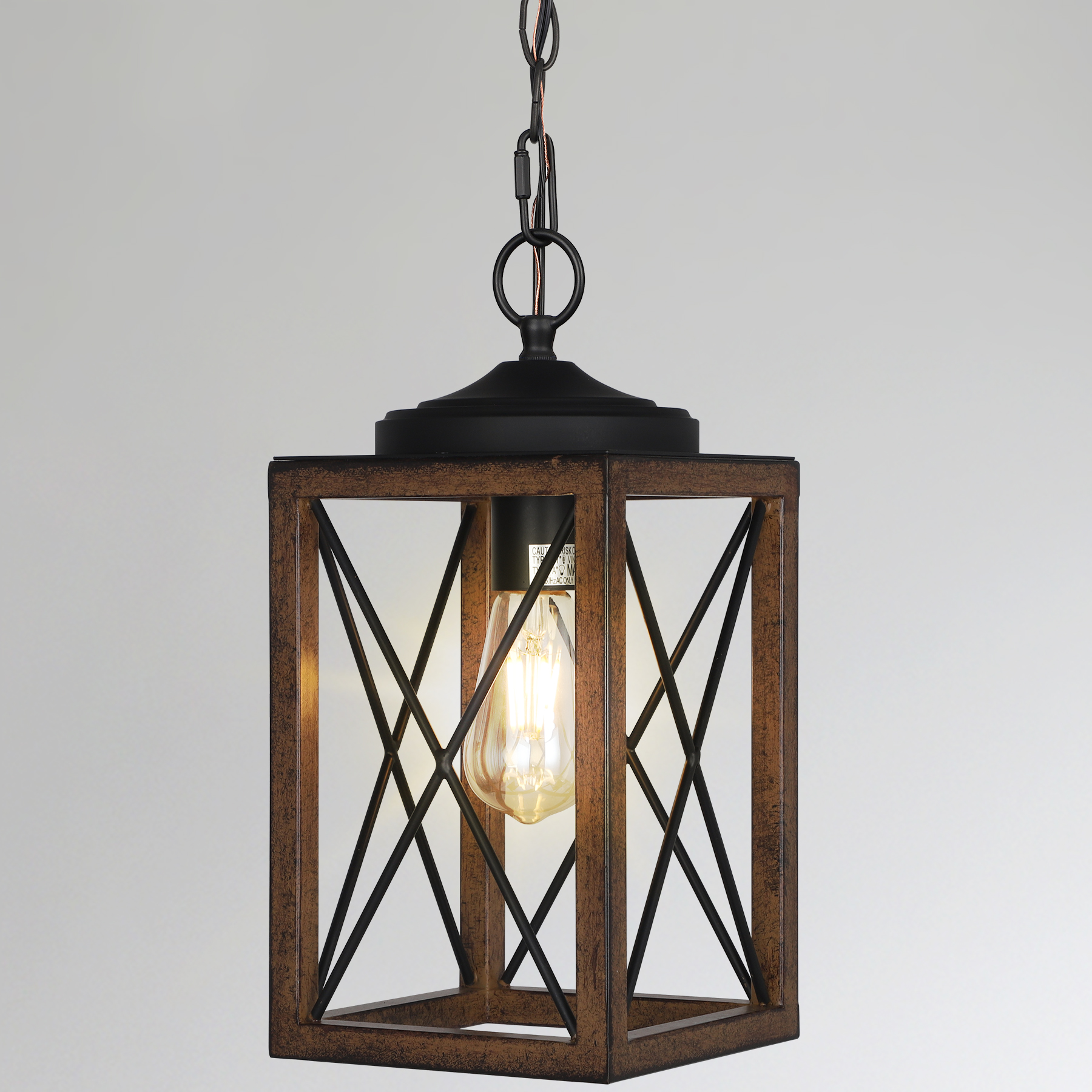 10-light Rustic Industrial Chandelier, Hanging Pendant Lamp, Farmhouse ...