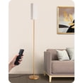 Free Shipping! EDISHINE Modern Floor Lamp with Remote for Living Room ...