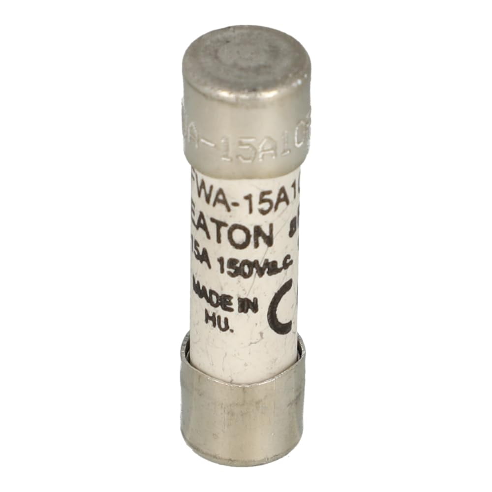 EDISON FUSE FWA-15A10F 15 AMP, Fuse SI, Fuse Size Code:5AG, Breaking ...