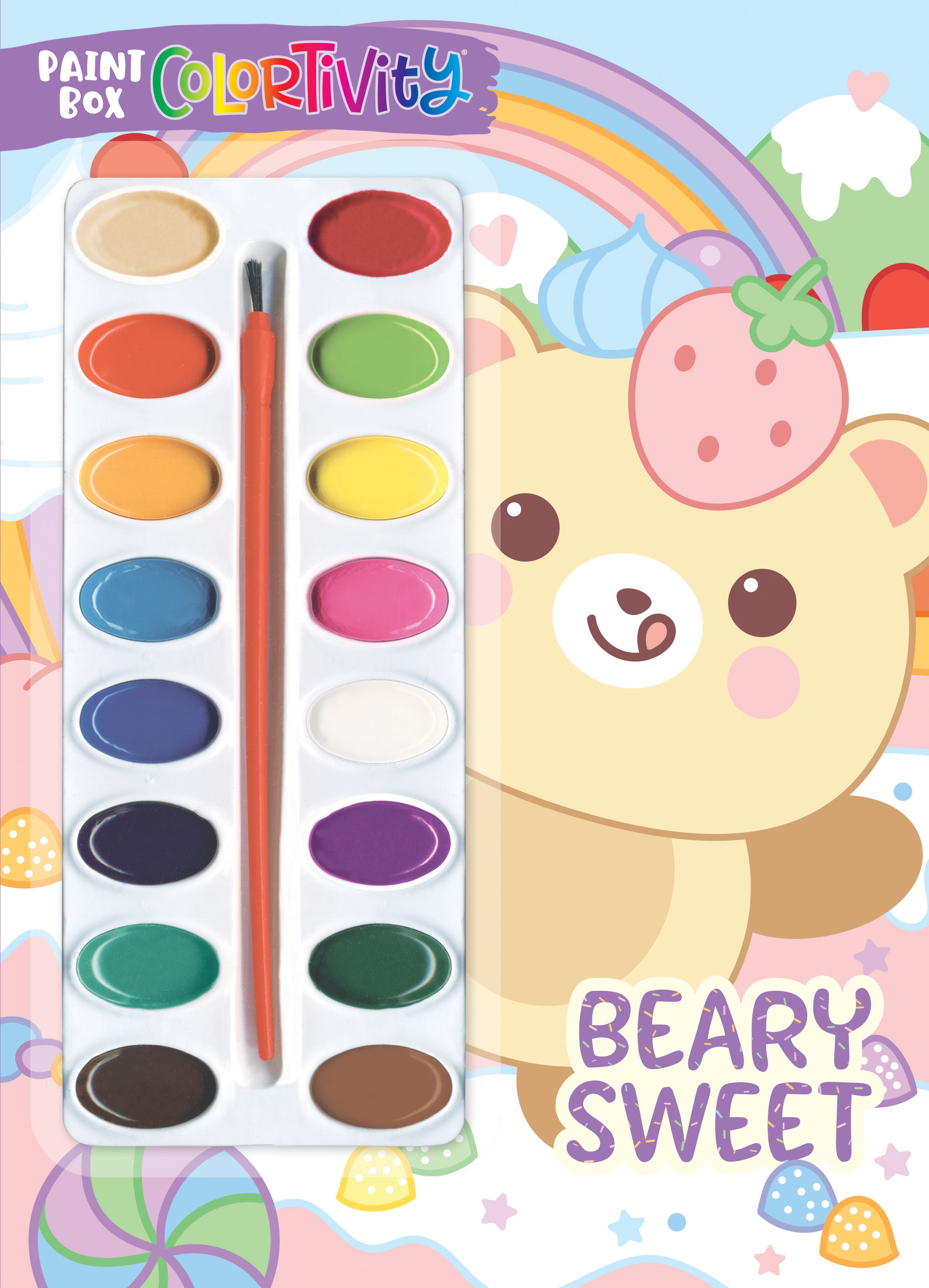 Beary Sweet!: Paint Box Colortivity (Paperback) - Walmart.com
