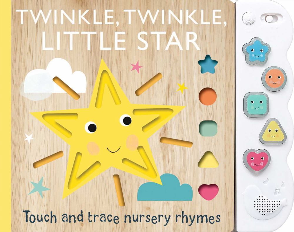 Touch and Trace Nursery Rhymes: Twinkle, Twinkle Little Star with 5 ...