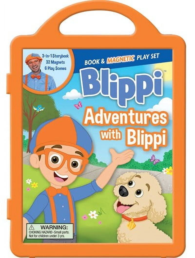 Blippi: Adventures with Blippi Magnetic Play Set, Hardcover - Walmart.com