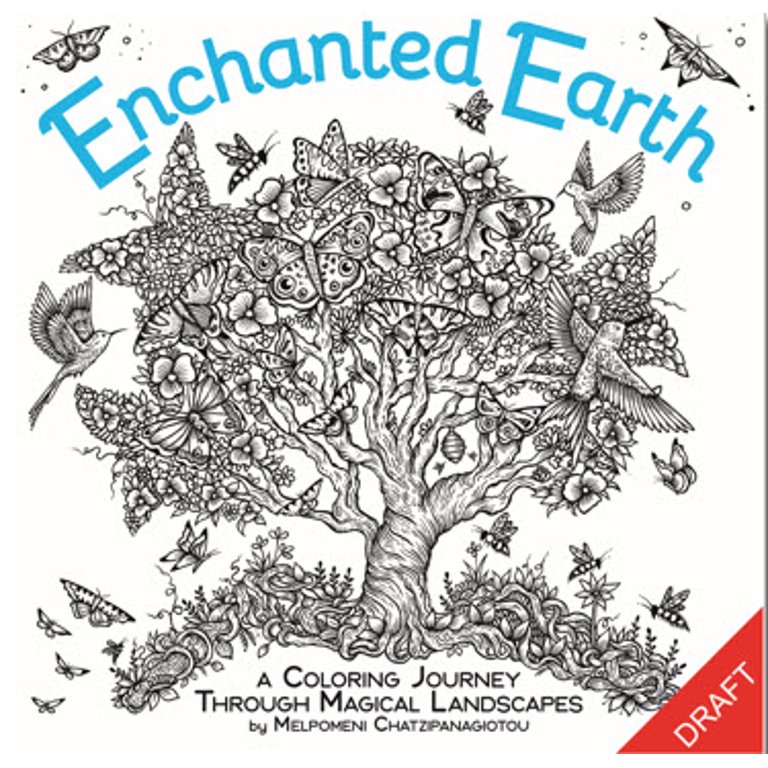 enchanted coloring book pages