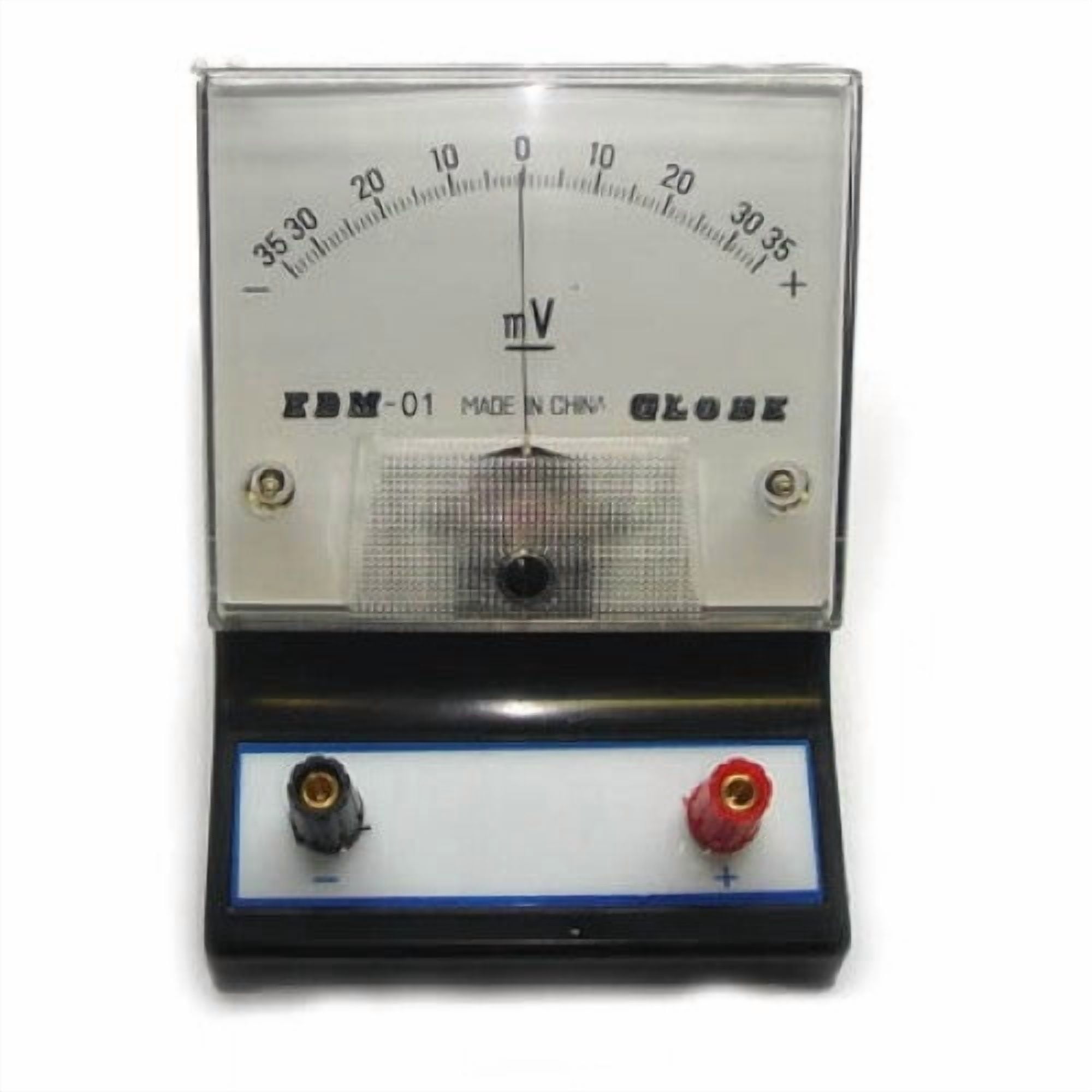 EDM-01 - METER ANALOG BENCHTOP 35-0-35MV DC VOLTMETER EDUCATIONAL ...