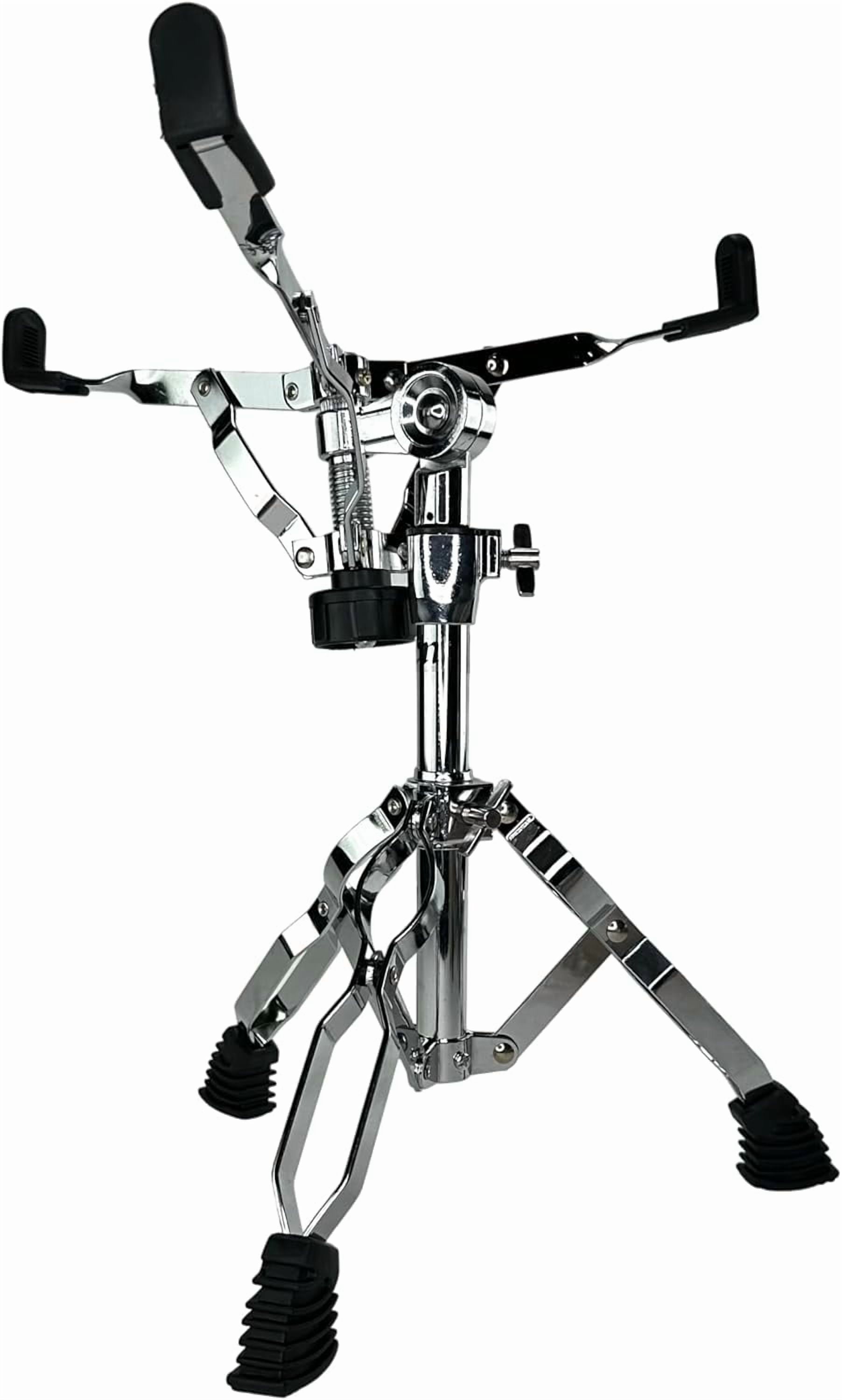 Professional Snare Drum Stand, Chrome Percussion Drummer Gear, Double ...
