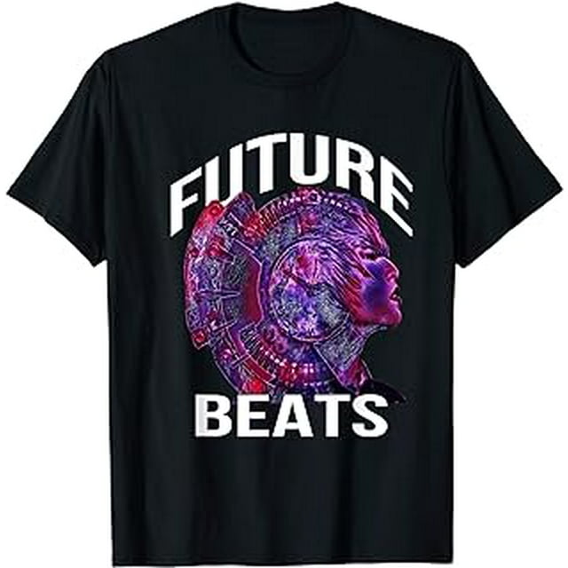 EDM Techno Cyber Future Design Dance Rave Music Festival T-Shirt ...