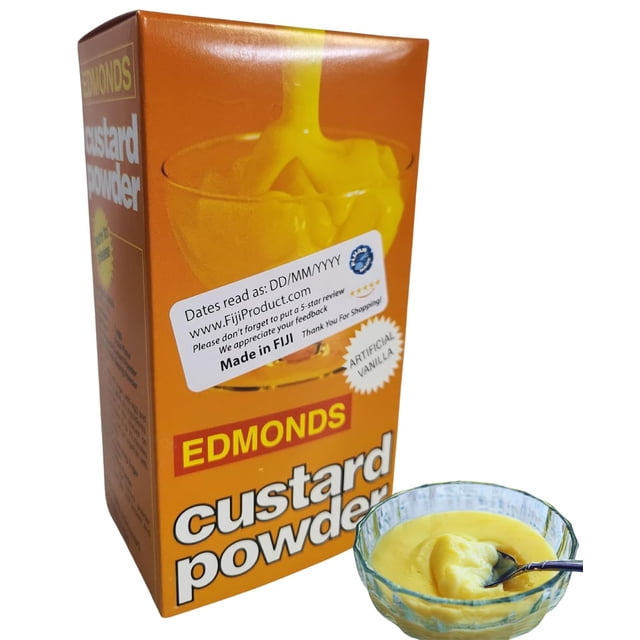 EDMONDS - #1 Custard Powder Original Vanilla Flavoured (Pack of 4 x ...