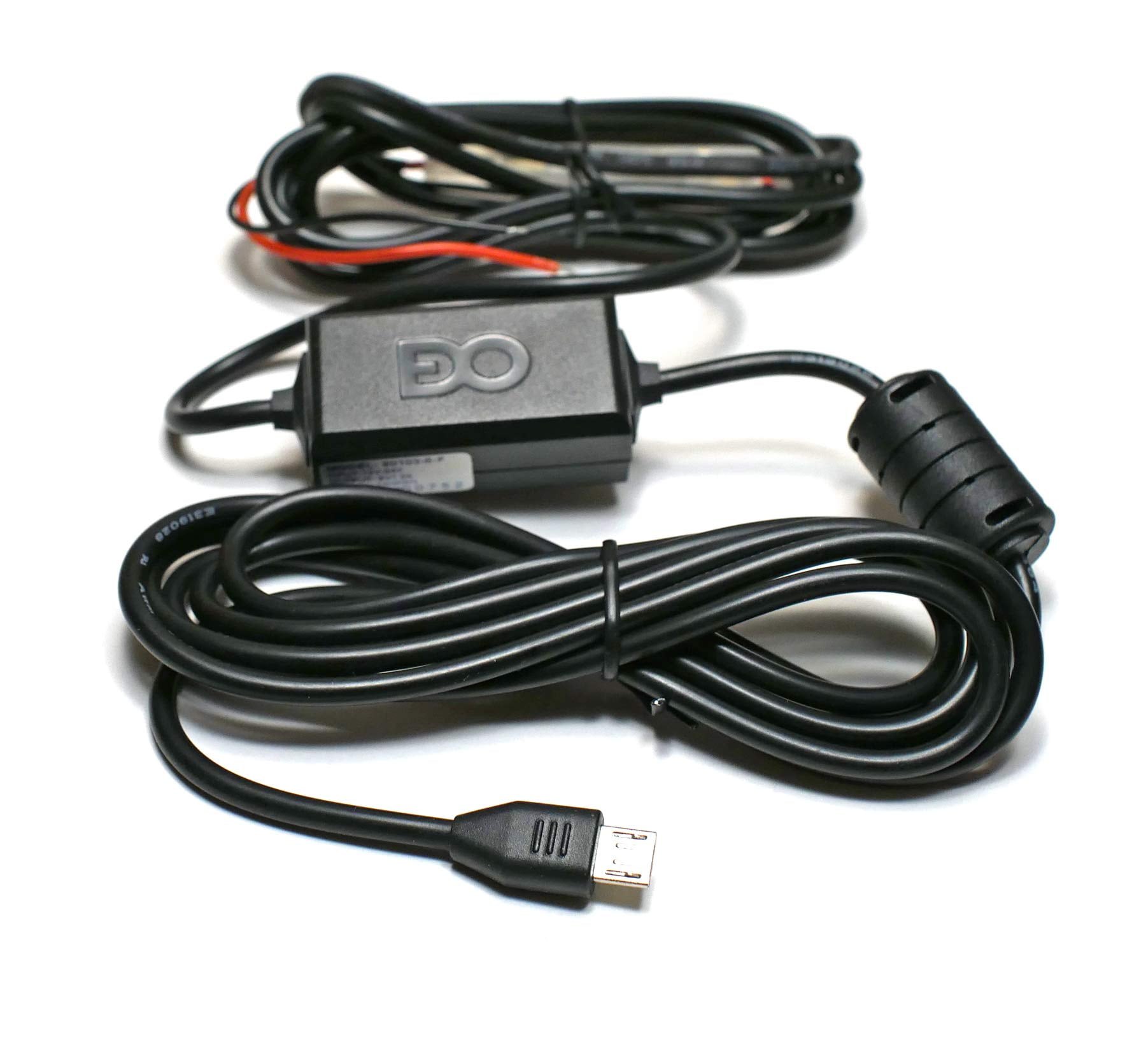 EDO Tech Ultra Compact Micro USB Direct Hardwire Car Power Cord Kit for GPS Tracker Navigator ...