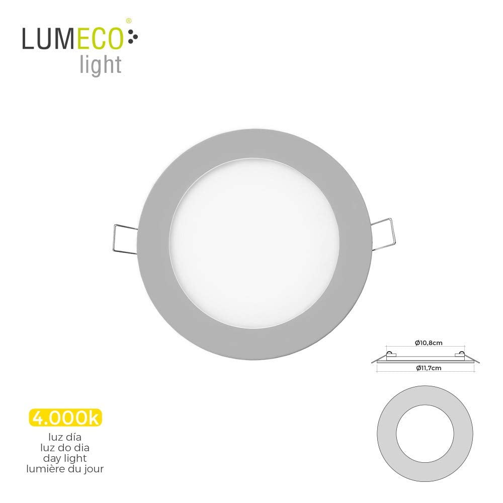 EDP Mini Downlight LED Lumeco 6 W 320 Lumen Round 4,000 K Chrome Frame ...