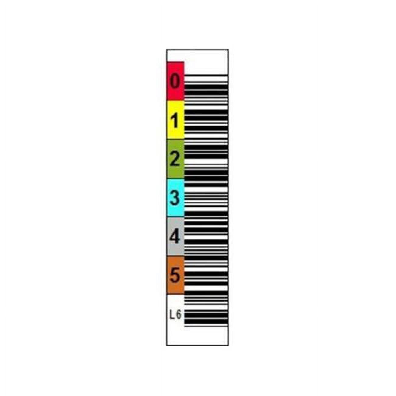 EDP-TTG 1700-0V6T Linear Tape Open Label 6 - 6 Character Vertical Tri ...