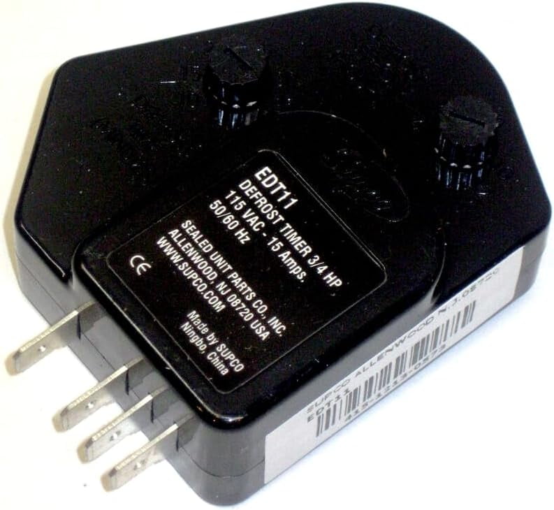 EDT11 Refrigerator Defrost Timer Control Universal 120 Volt 15 Amp ...