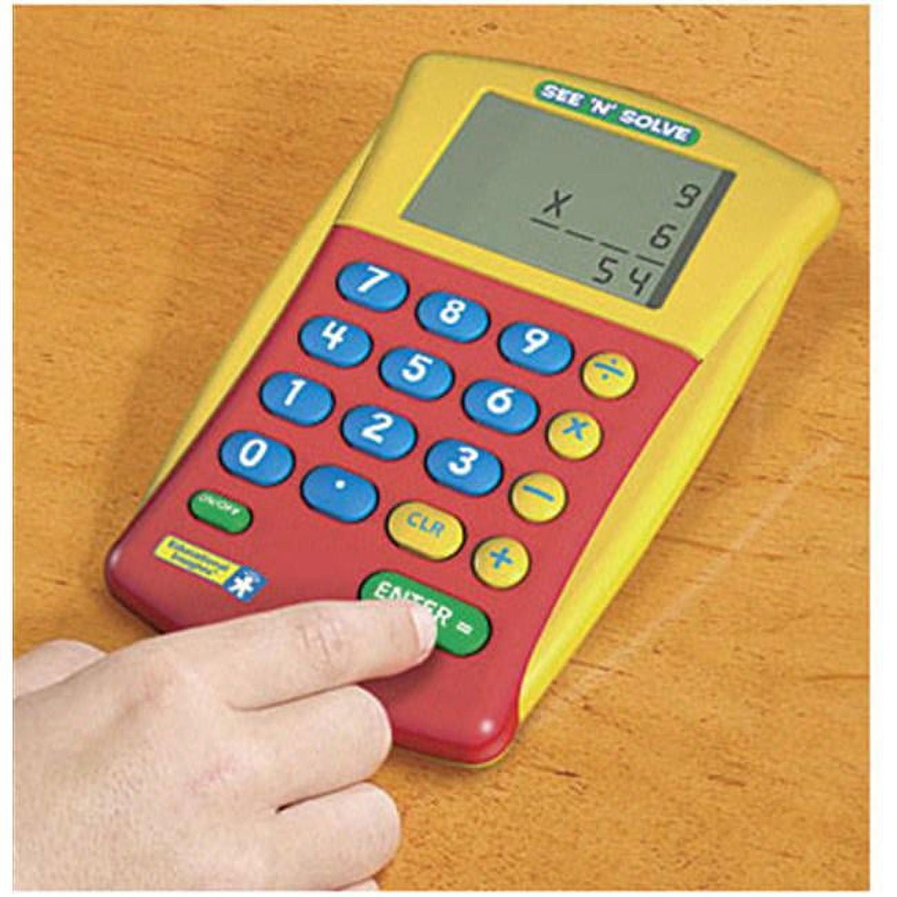EDUCATIONAL INSIGHTS EI-8480 SEE N SOLVE VISUAL CALCULATOR - Walmart.com