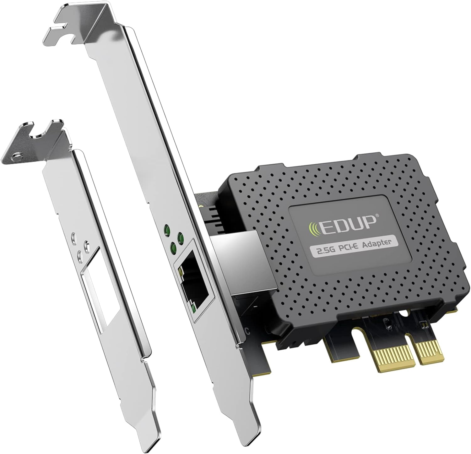 EDUP 2.5GBase-T PCIe Network Adapter, 2500/1000/100Mbps PCI Express ...