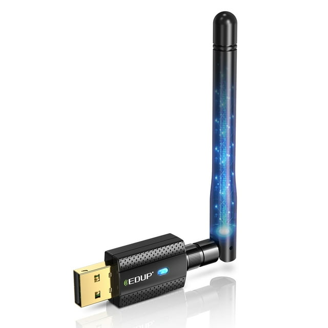 EDUP 600 Mbps USB WiFi Bluetooth 4.2 Adapter Dual Band 2.4GHz/5GHz ...