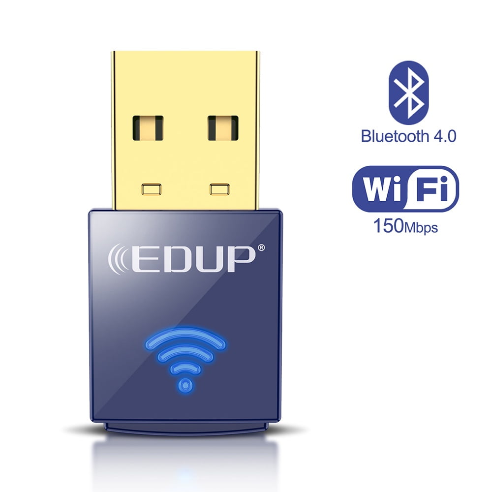 EDUP USB Bluetooth Wi-Fi Adapter for Windows XP/Vista/7/8/10/11, Linux ...
