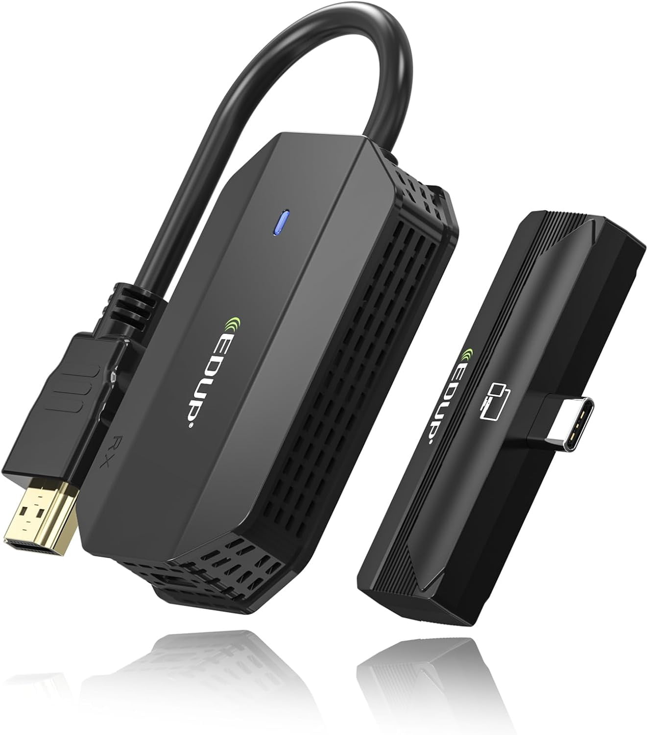 EDUP Wireless HDMl Transmitter and Receiver 4K Decode 1080P Output ...