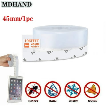 Duck Brand Max Strength White Self-Stick Silicone Weather Stripping ...