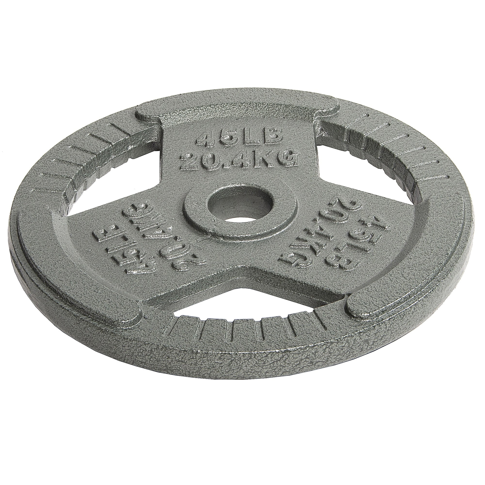 EDX 2-Inch Olympic Cast Iron Weight Plate – Rust-Resistant, Grip ...