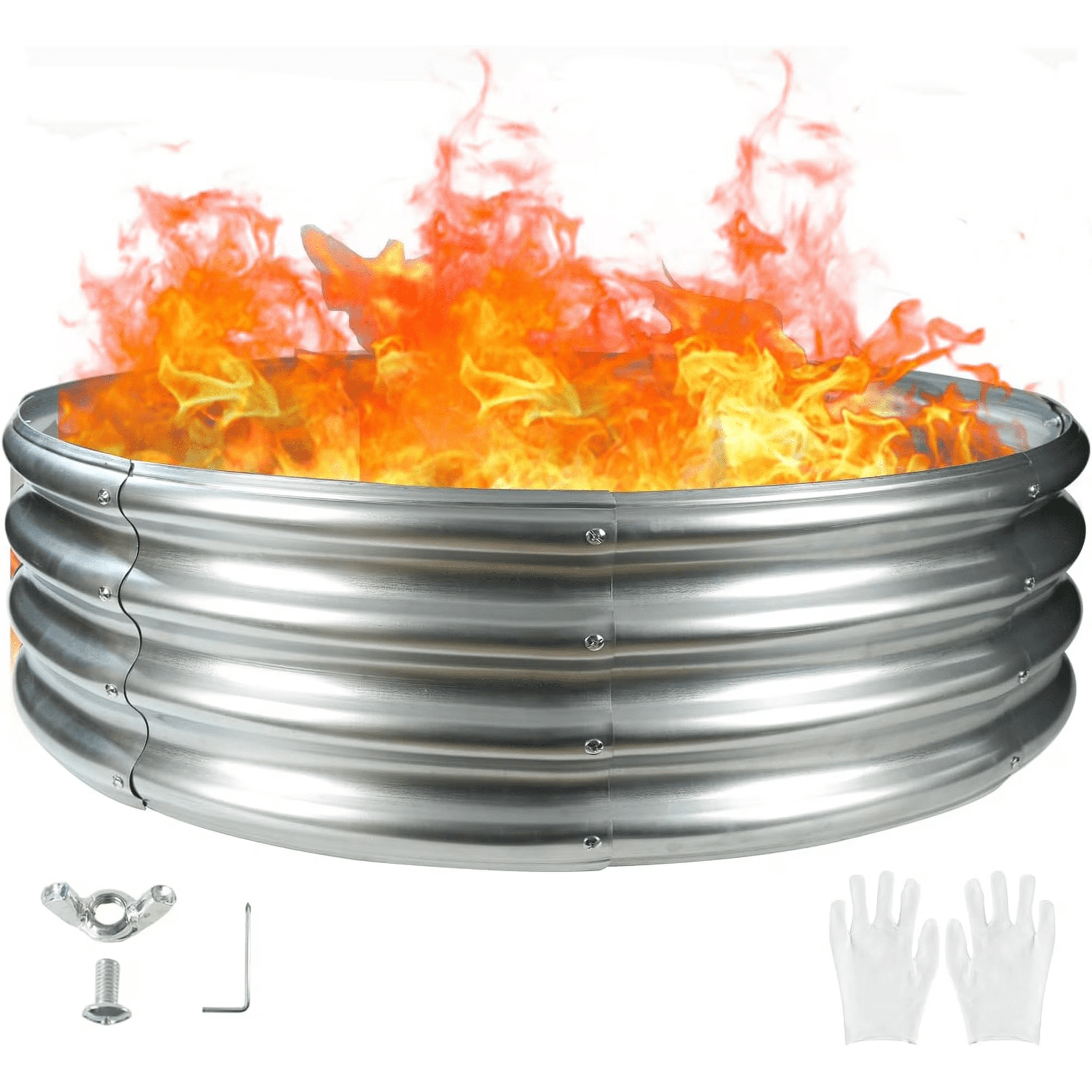 Customer reviews for EDX 3FT Diameter Camp Fire Ring Pit, Large Round ...