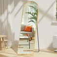 EDX Arched Full Length Mirror 59\x16\ Full Body Mirror Rectangle Free ...