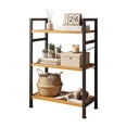 EDX Bookcase, 3 Tier Book Shelf, Storage Shelf, Classic Modern Bookcase ...
