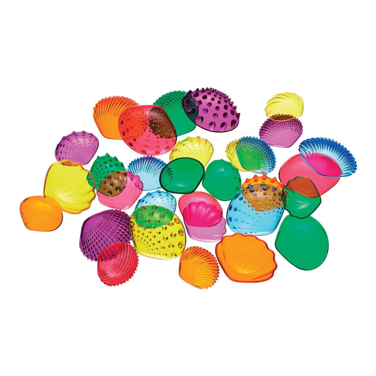 EDX Education Co Transparent Tactile Shells - 108 Pieces - Walmart.com