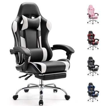 Staples Emerge Vortex, Bonded Leather Gaming Chair, Ergonomic, Black ...