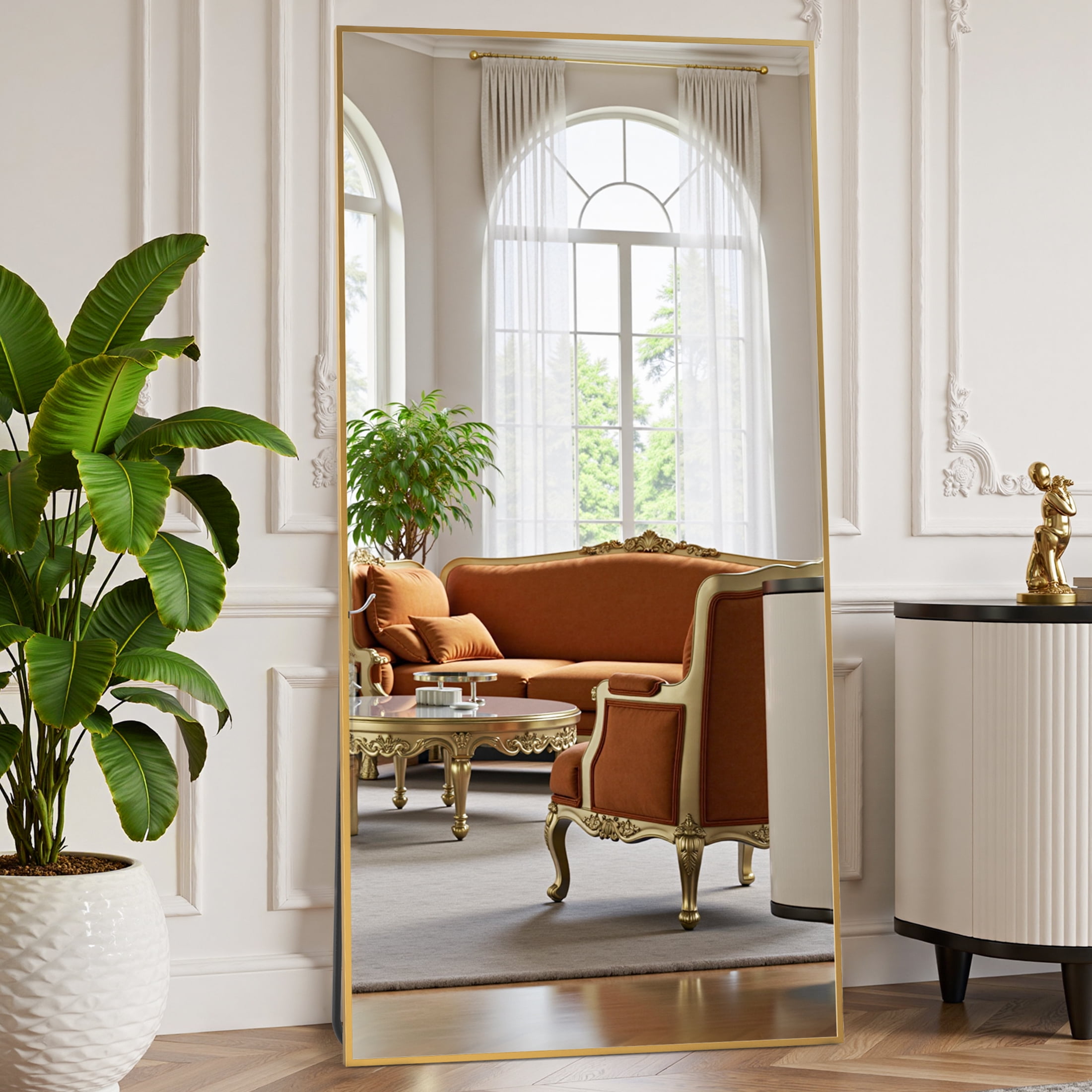 EDX Full Length Mirror 71"x26" Full Body Mirror Rectangle Free Standing ...