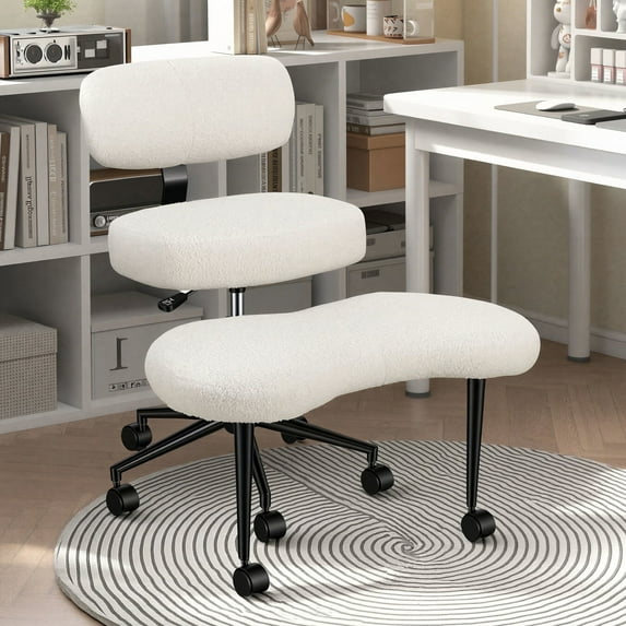 EDX Premium Ergonomic Cross Legged Swivel Meditation Chair with ...