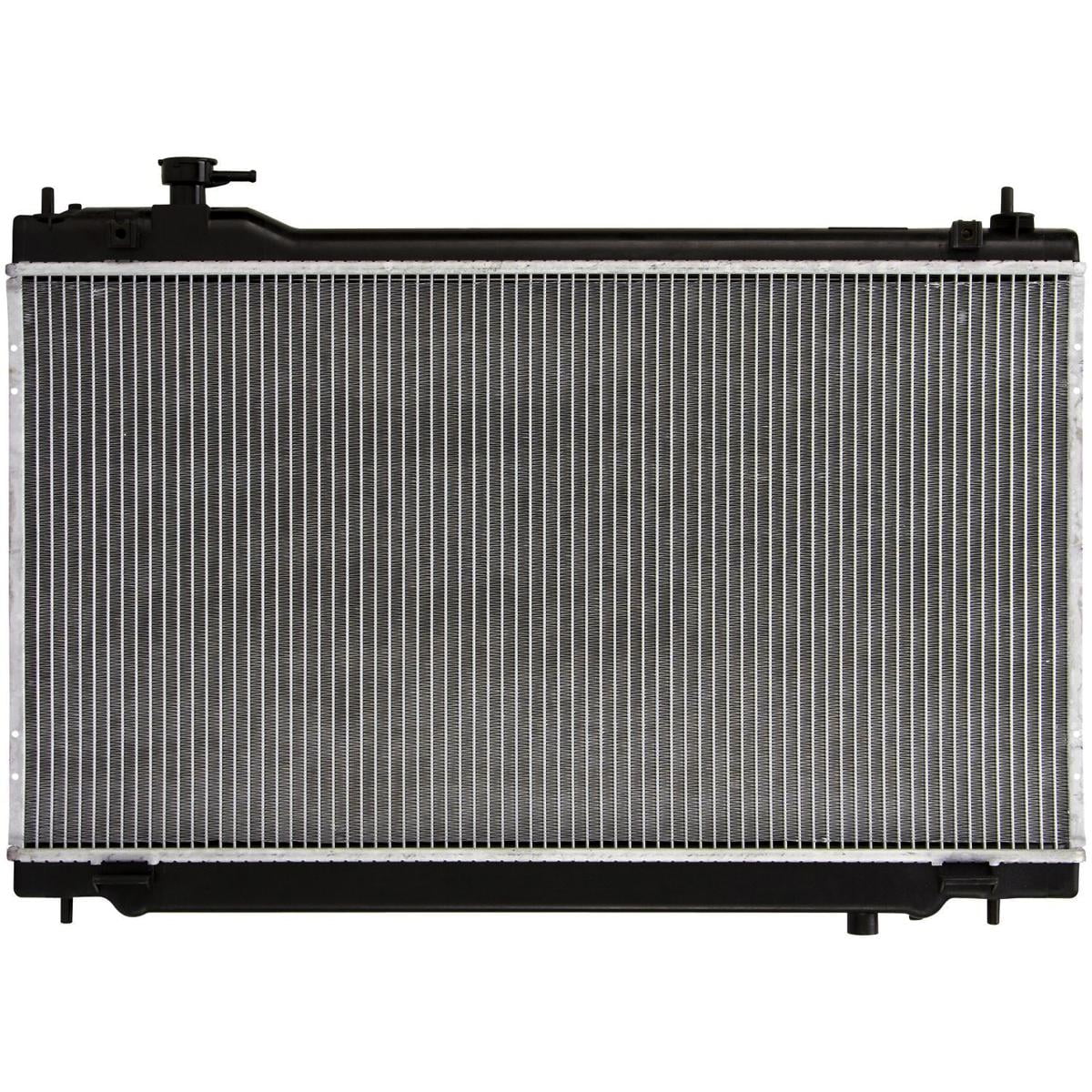 EDYPLMFG Radiator 1 Row Red with Automatic Transmission with Oil Cooler ...