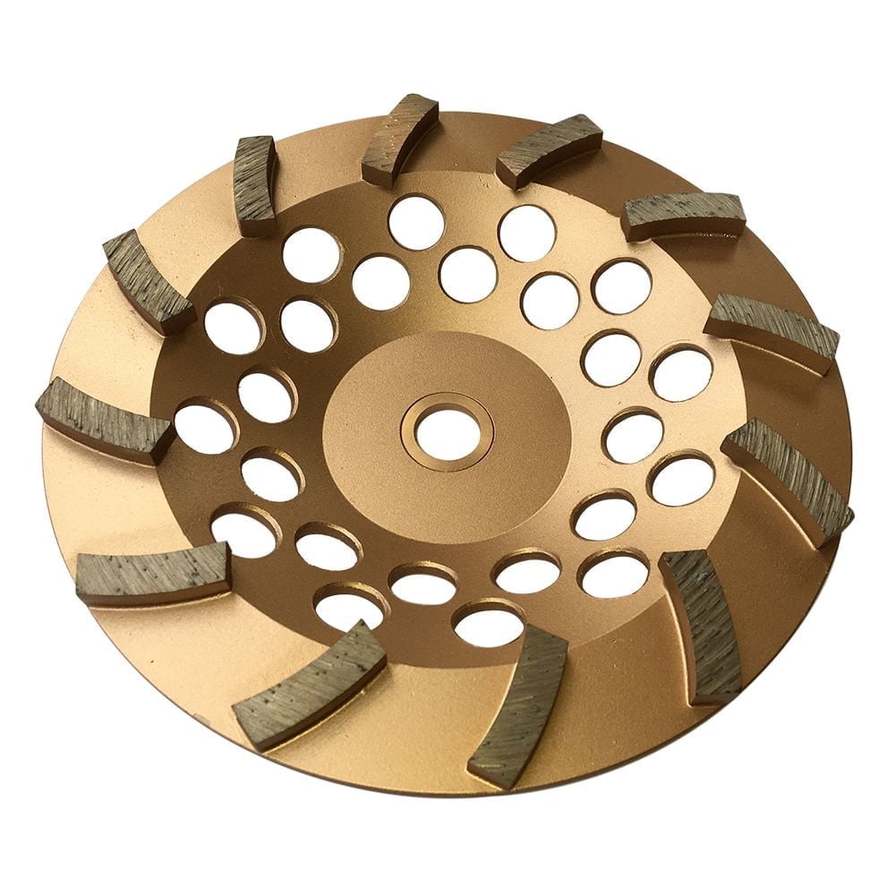 EDiamondTools 7" Diamond Grinding Wheels for Concrete or Masonry, 12 ...