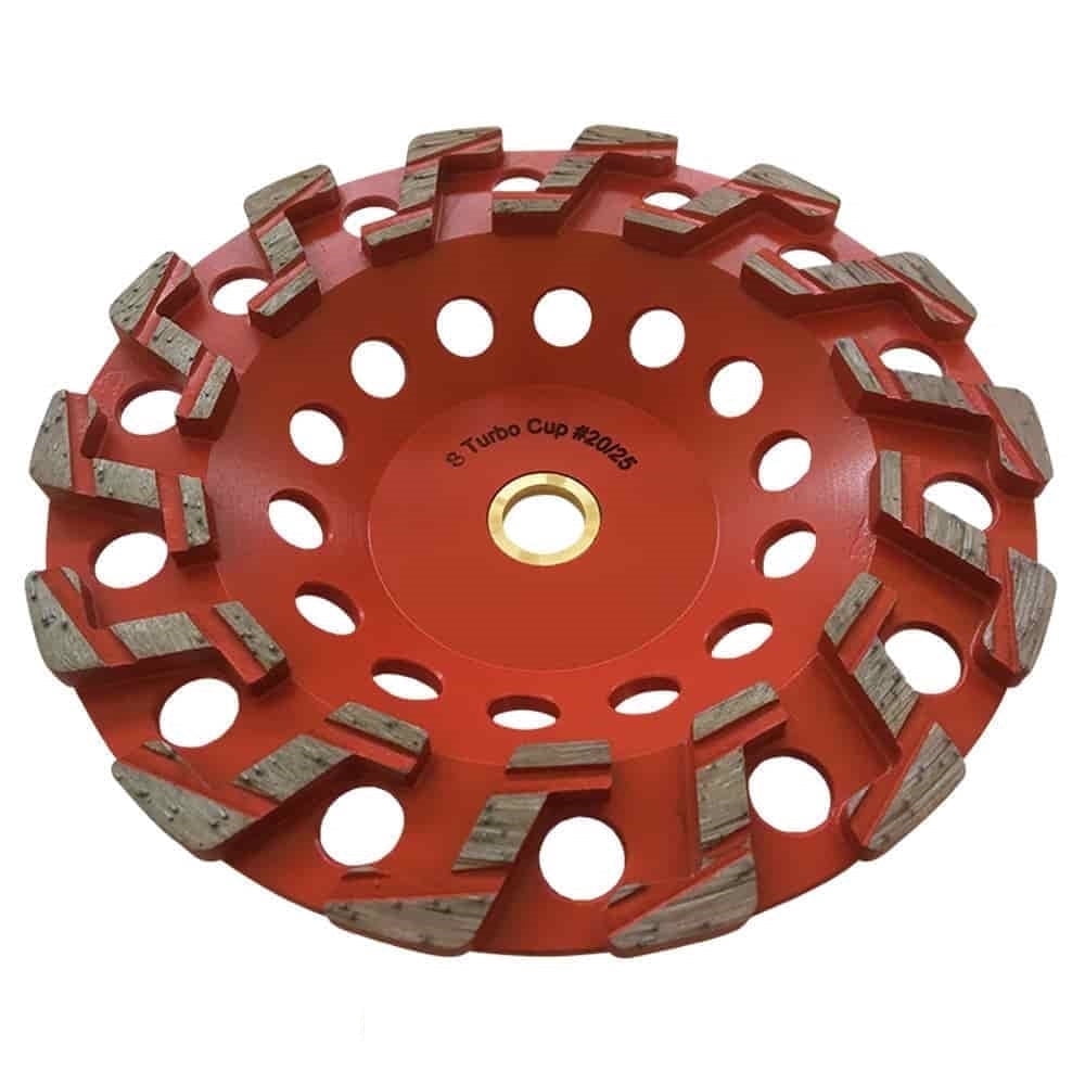 EDiamondTools 7" High Perf. Diamond Grinding Wheels for Concrete ...
