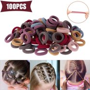 EEEkit 48pcs Satin Hair Scrunchies for Women Girls, Elastic Hair Bands ...