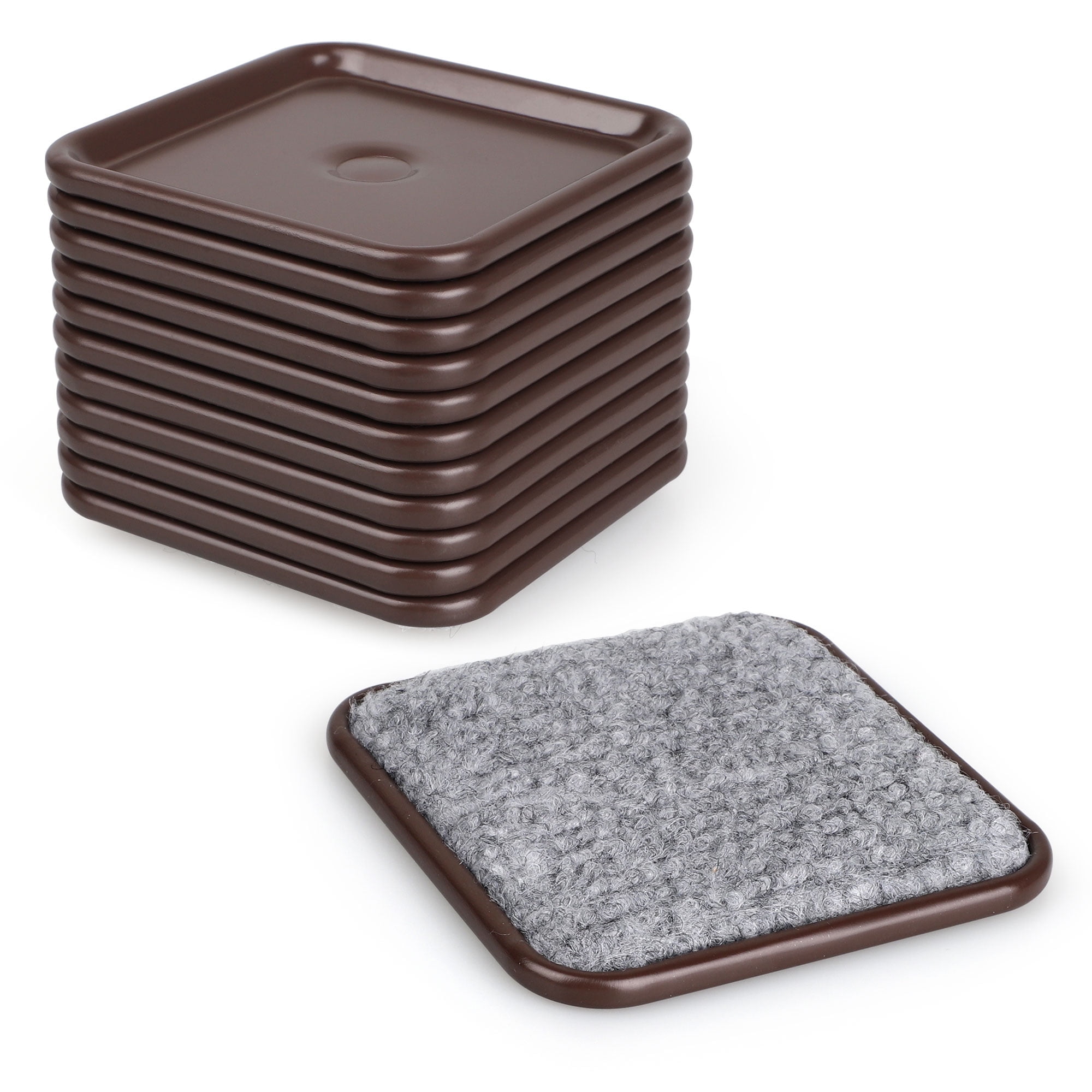 EEEkit 12pcs Furniture Movers, 3'' Sliders for Wood Chair & Carpet ...