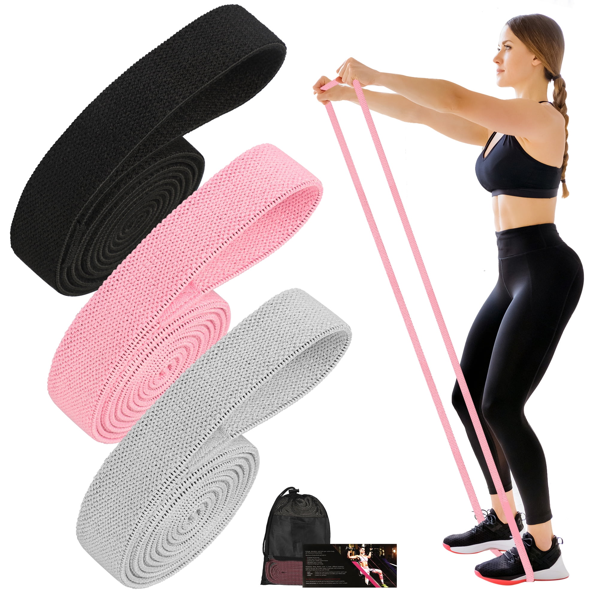 EEEkit Finger Stretcher Resistance Bands, Hand Grip Strength Trainer ...