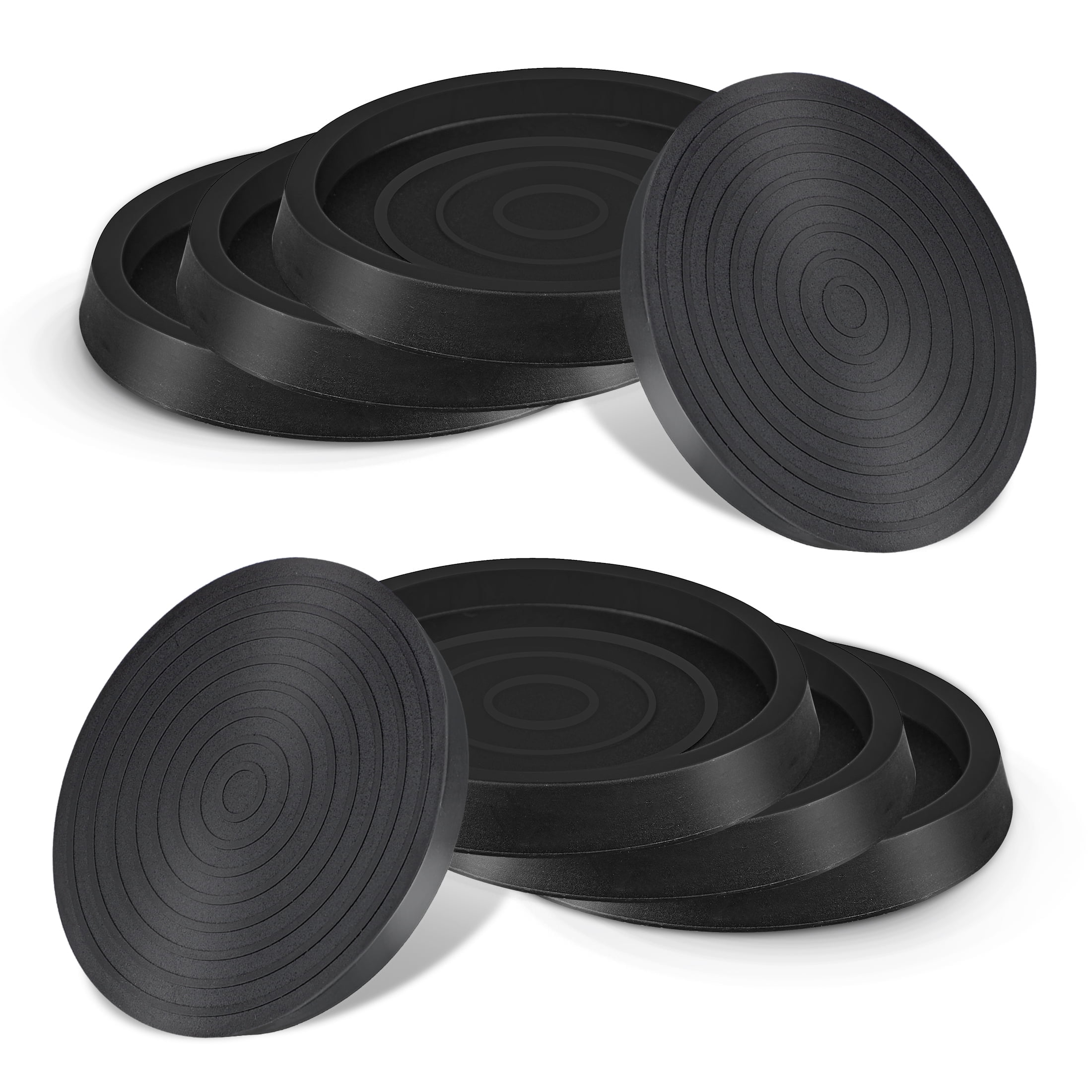 EEEkit 8pcs Round Furniture Caster Cups, 2.5'' Anti Slide Floor ...
