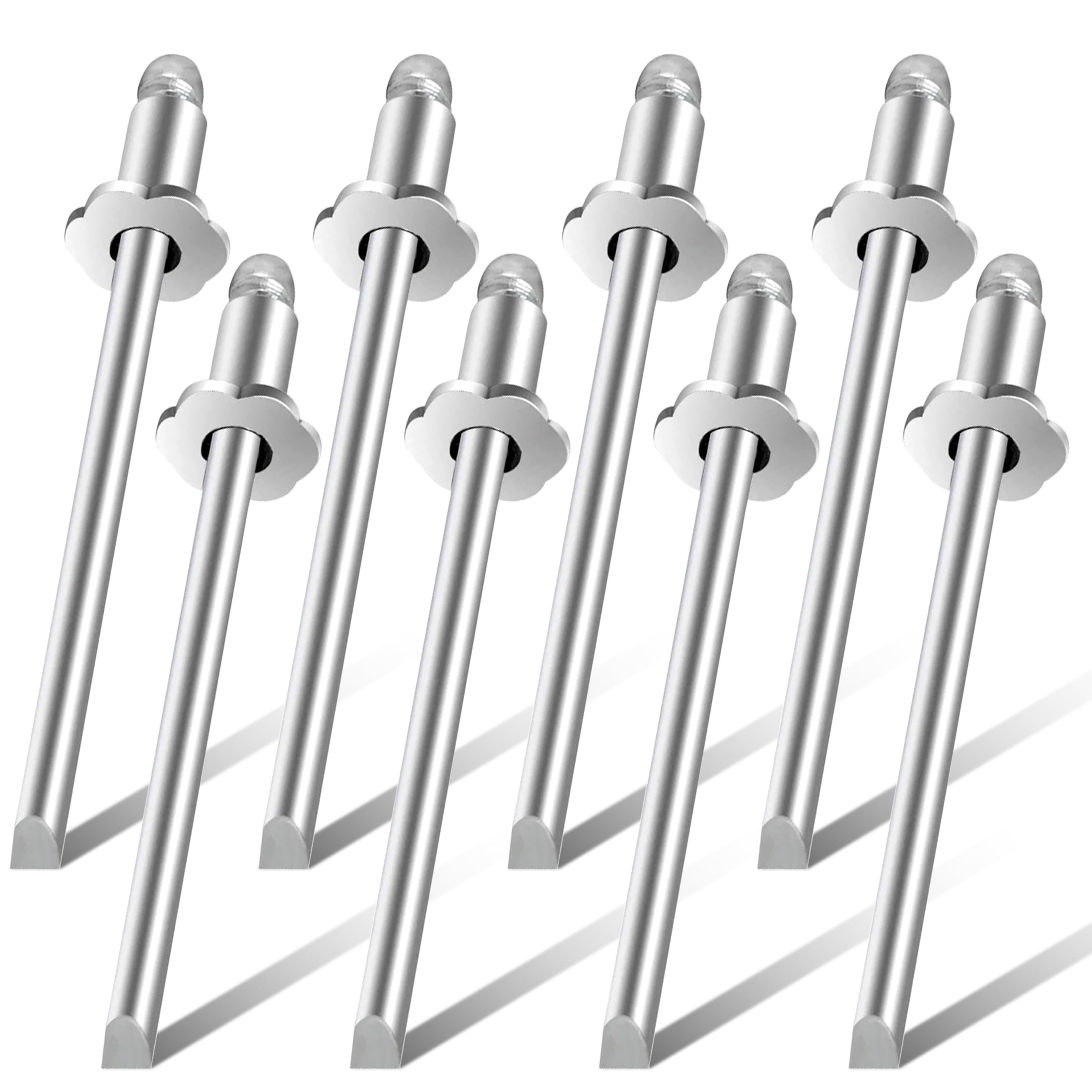 EEEkit 8pcs Stainless Steel Blind Rivets, 1/10 x 1/4" Pop Rivets for ...