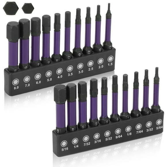 Hex Head Allen Wrench Drill Bit Set